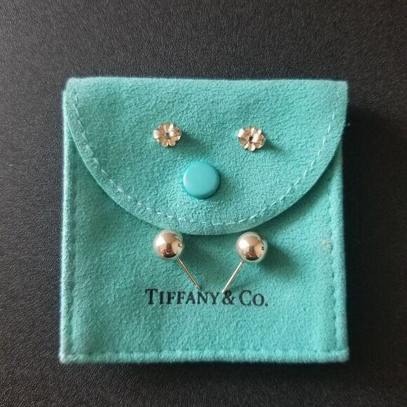 Tiffany & Co. | Jewelry | Tiffany Co Hardware Ball Earrings | Poshmark